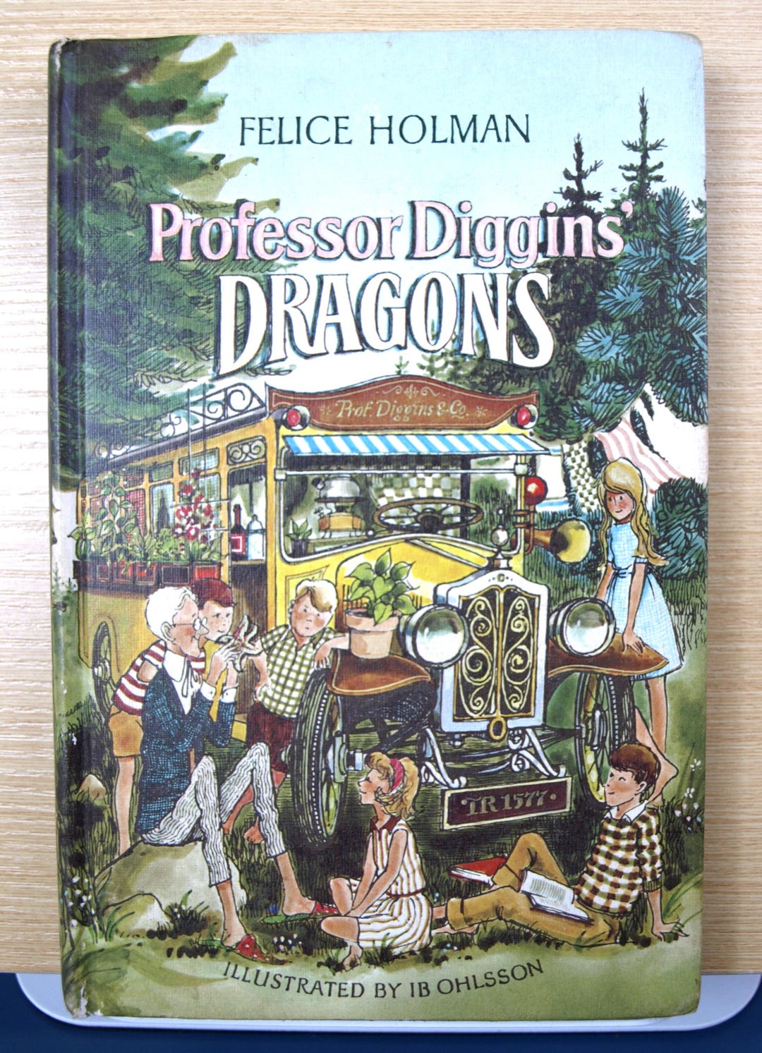 Professor Diggin's Dragons by Felice Holman 1966 HC Children's Book ...