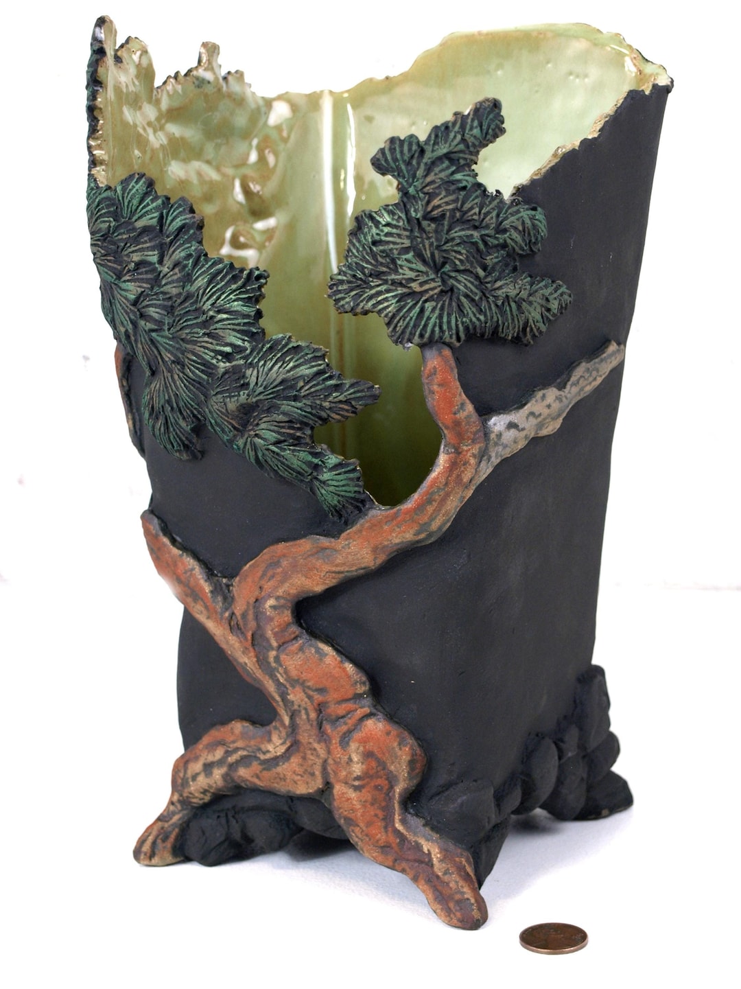 Tom Laudenslager Flint Hill Studio Stoneware Clay Artwork Pottery ...