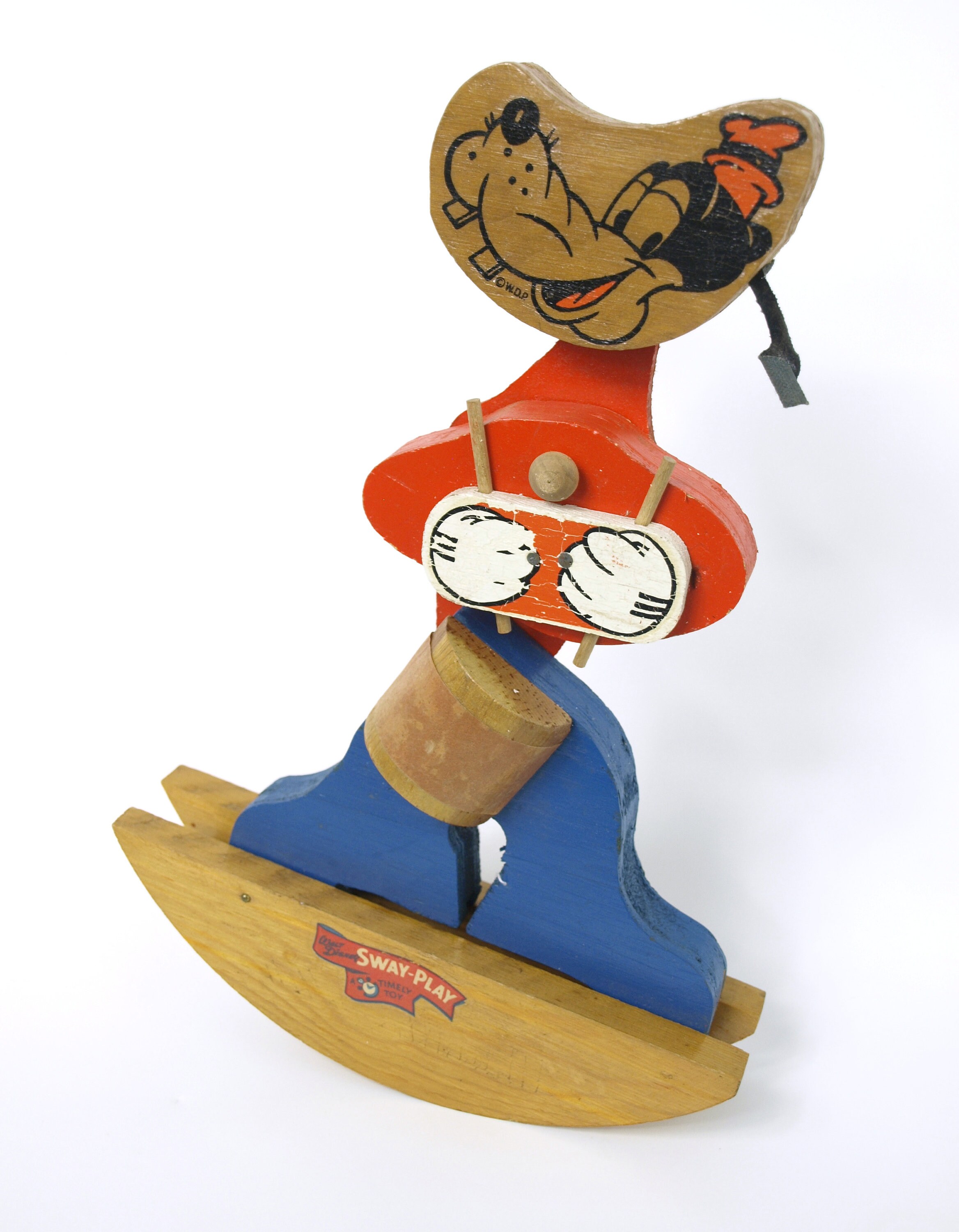 Vintage Walt Disney Goofy Sway Play Wooden Toy by Timely Toy - Etsy