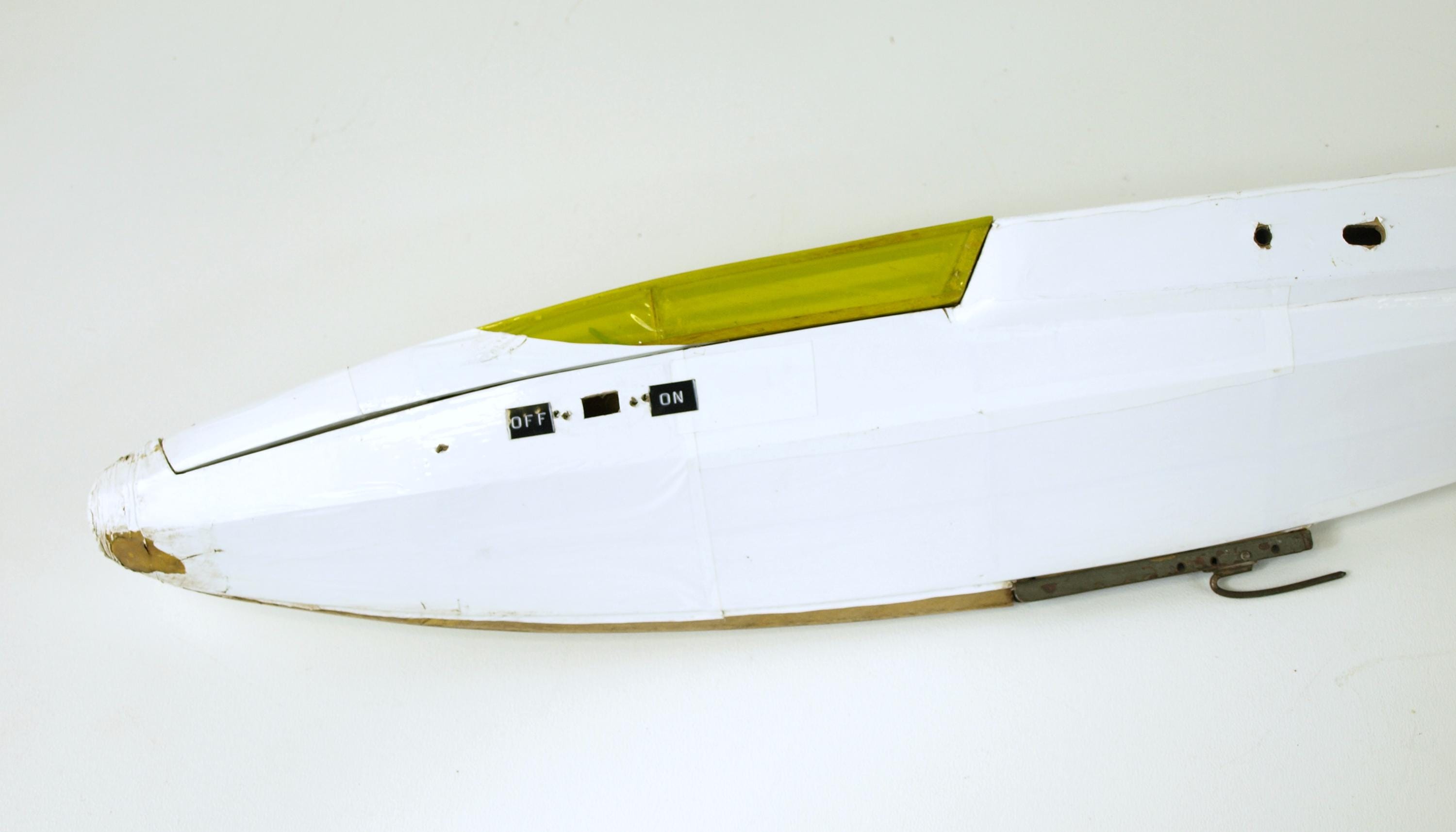 Vintage RC Model Glider Plane With AMA 76208 and Snoopy Stickers and ...