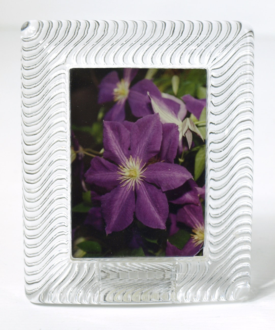 Vintage MIKASA Polished Portraits 5" Rectangular Frame - Holds 2 1/2" X ...