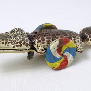 Vintage Snapping Alligator Tin Litho Wind up Toy by S & E Susuki and ...