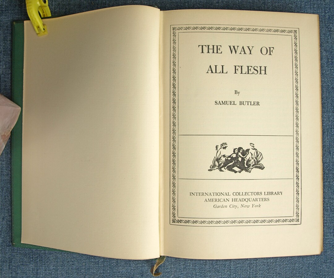 The Way of All Flesh by Samuel Butler 1944 Leather Bound & Gold Gilt ...
