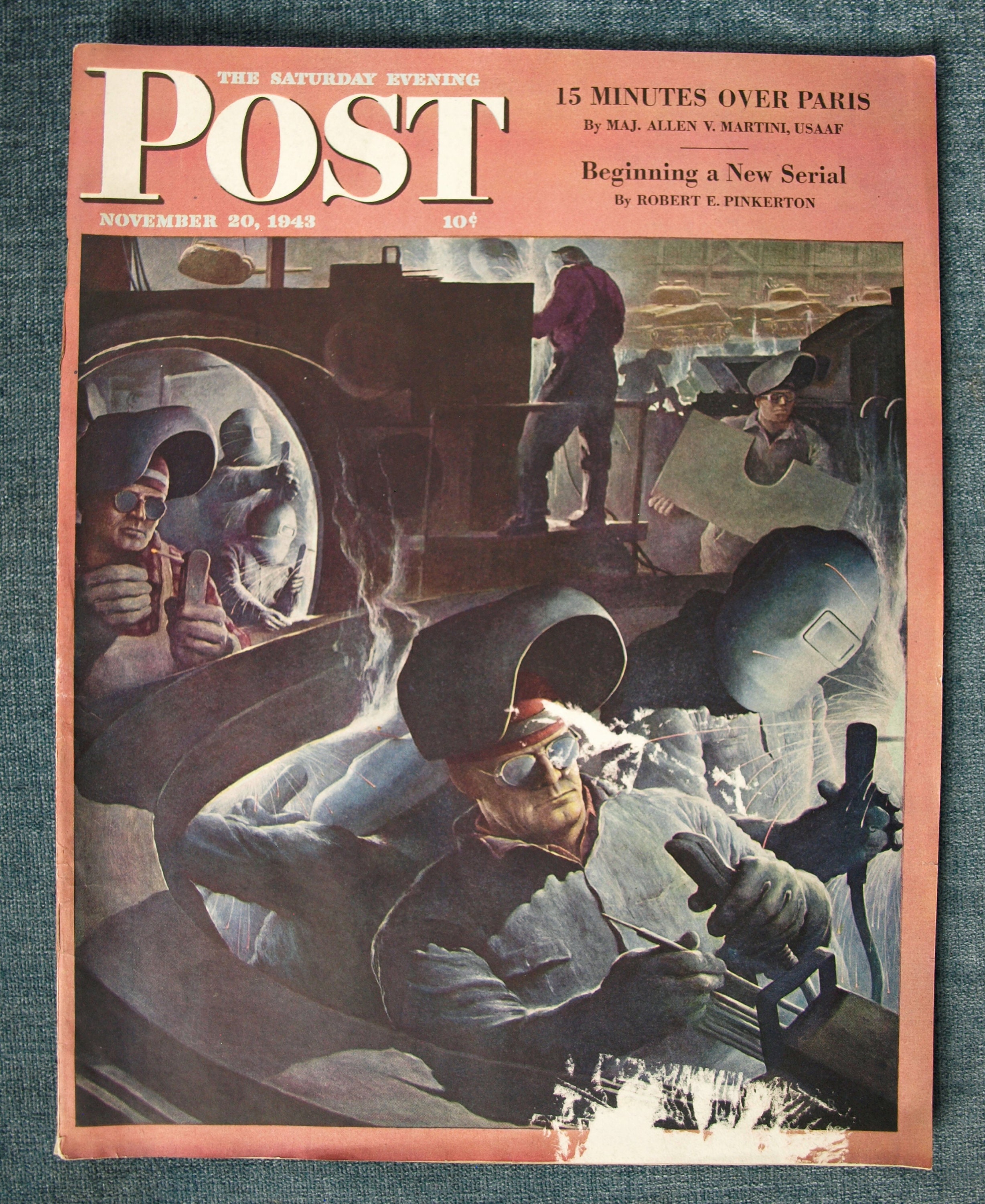 WW2 Era The Saturday Evening Post Magazine in 5.0 Very Good/ | Etsy