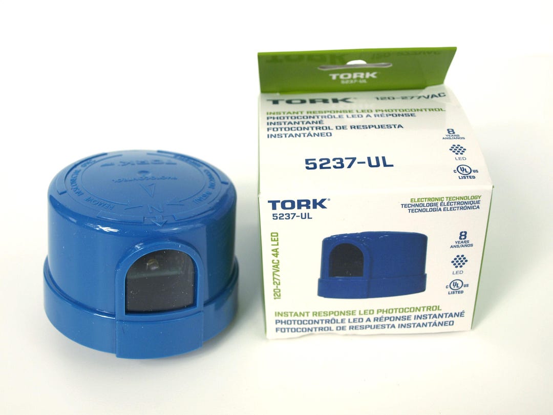 Vintage TORK Instant Response LED Photocontrol Unit No. 5237-UL in ...