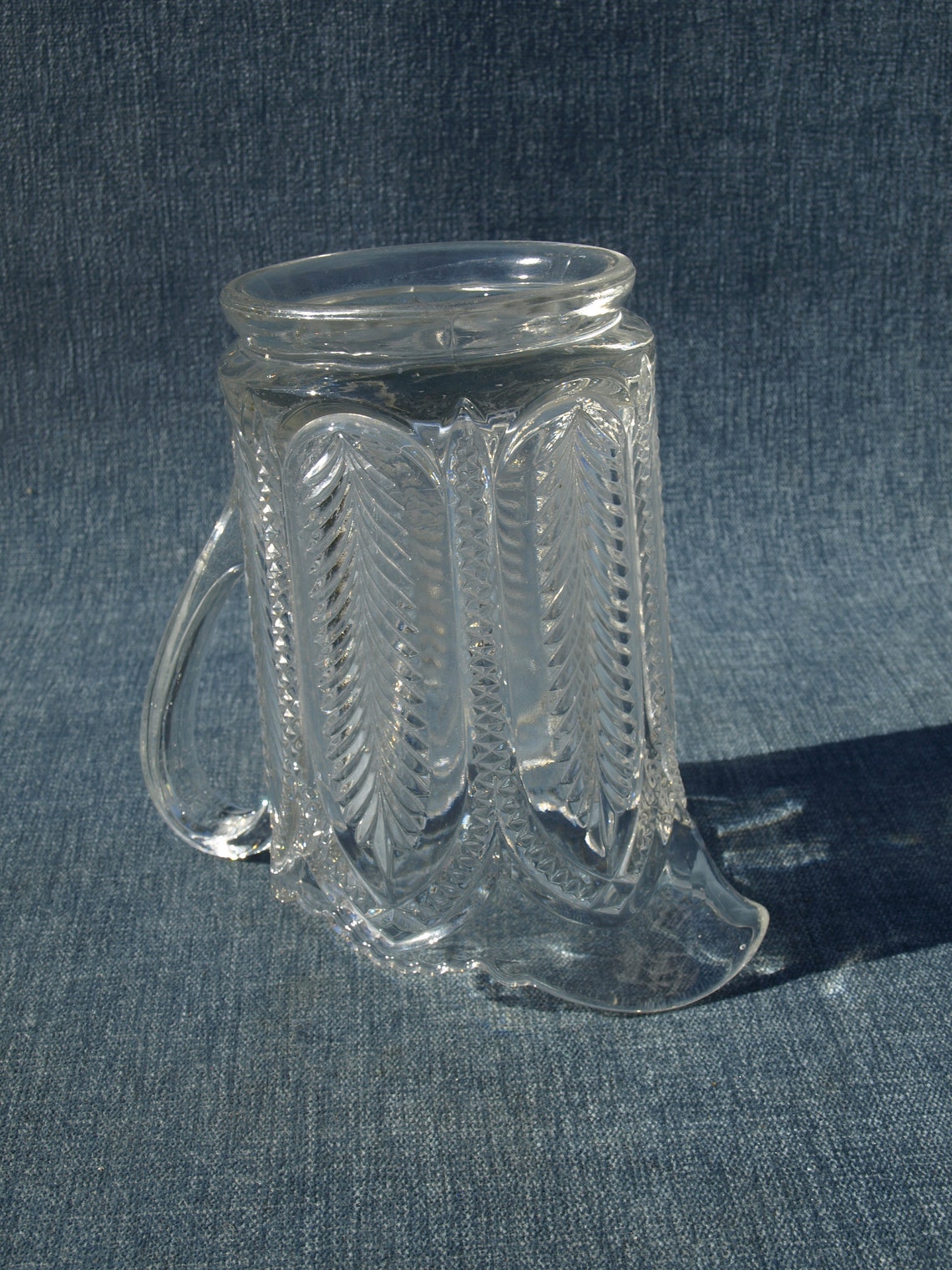 Antique U.S. Glass Co. Paneled Palm Pattern EAPG Victorian - Etsy