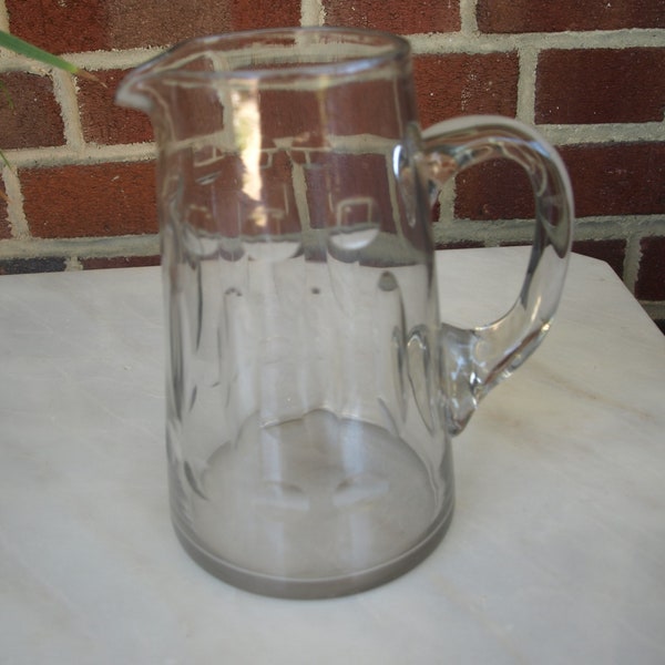 Clear Glass Pitcher - Etsy