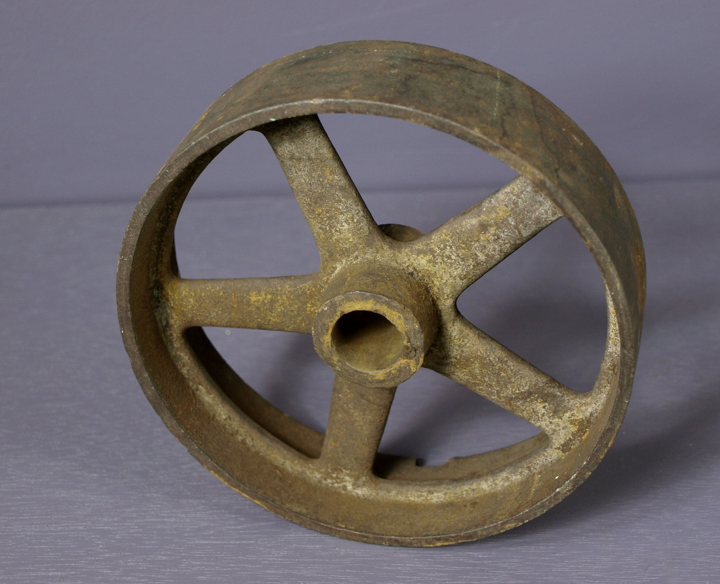 Antique Cast Iron Cart Wheels / Caster Wheels in Various Styles and ...