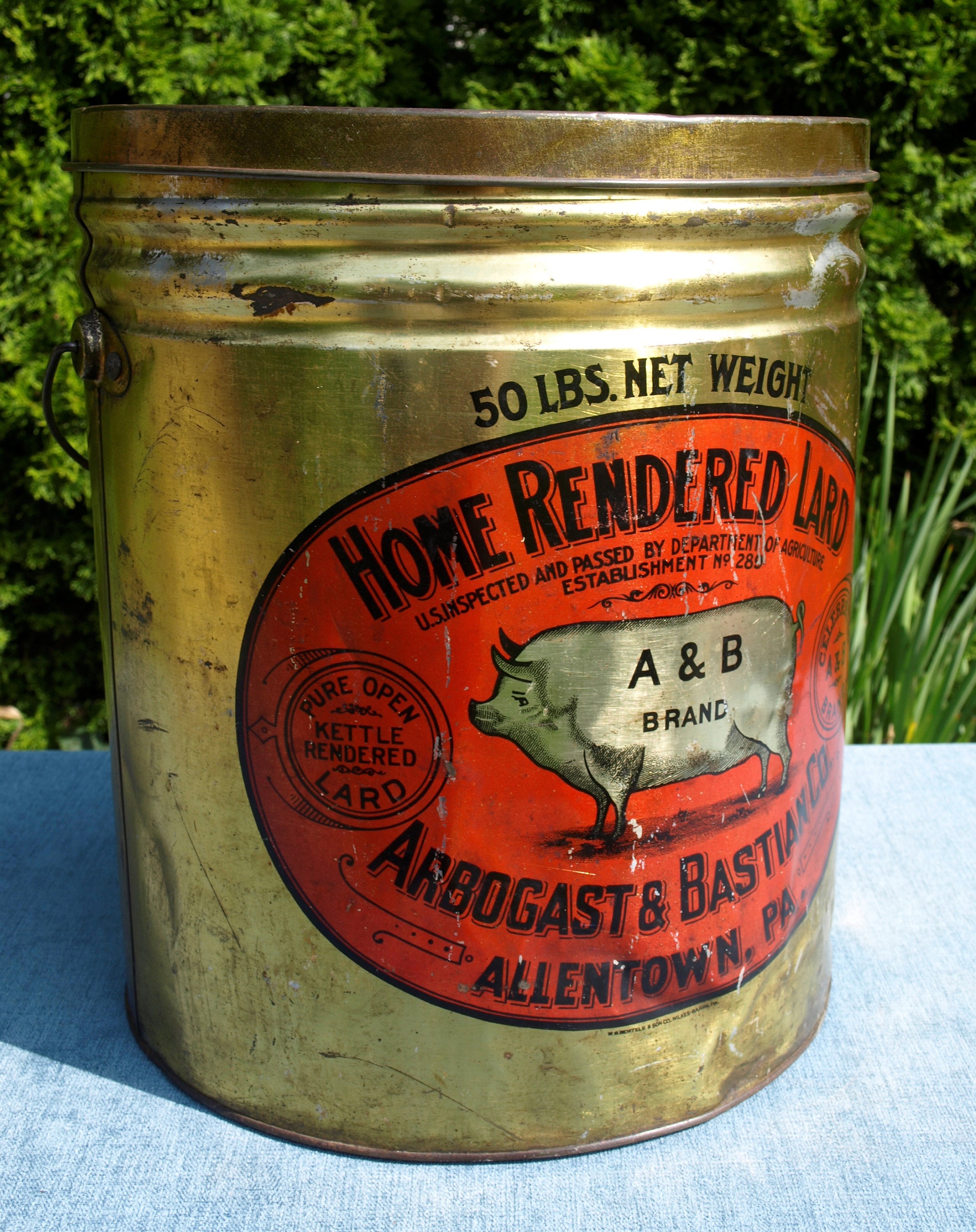 Art & Collectibles Advertisements Collectibles empty 2 Pound Can Galat ...