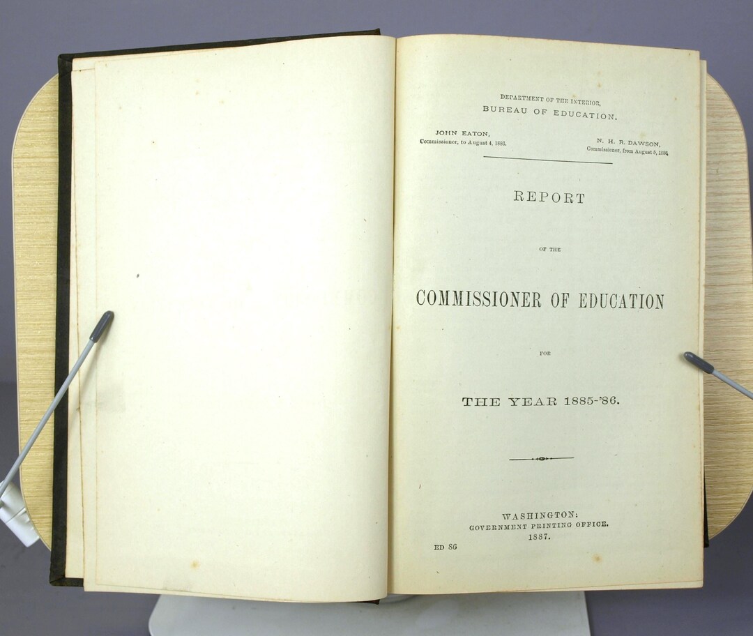 Dept. of the Interior, Bureau of Education Report of the Commissioner ...
