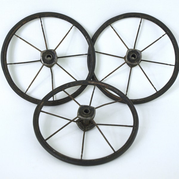 Metal Spoked Wheels for Crafts - Etsy