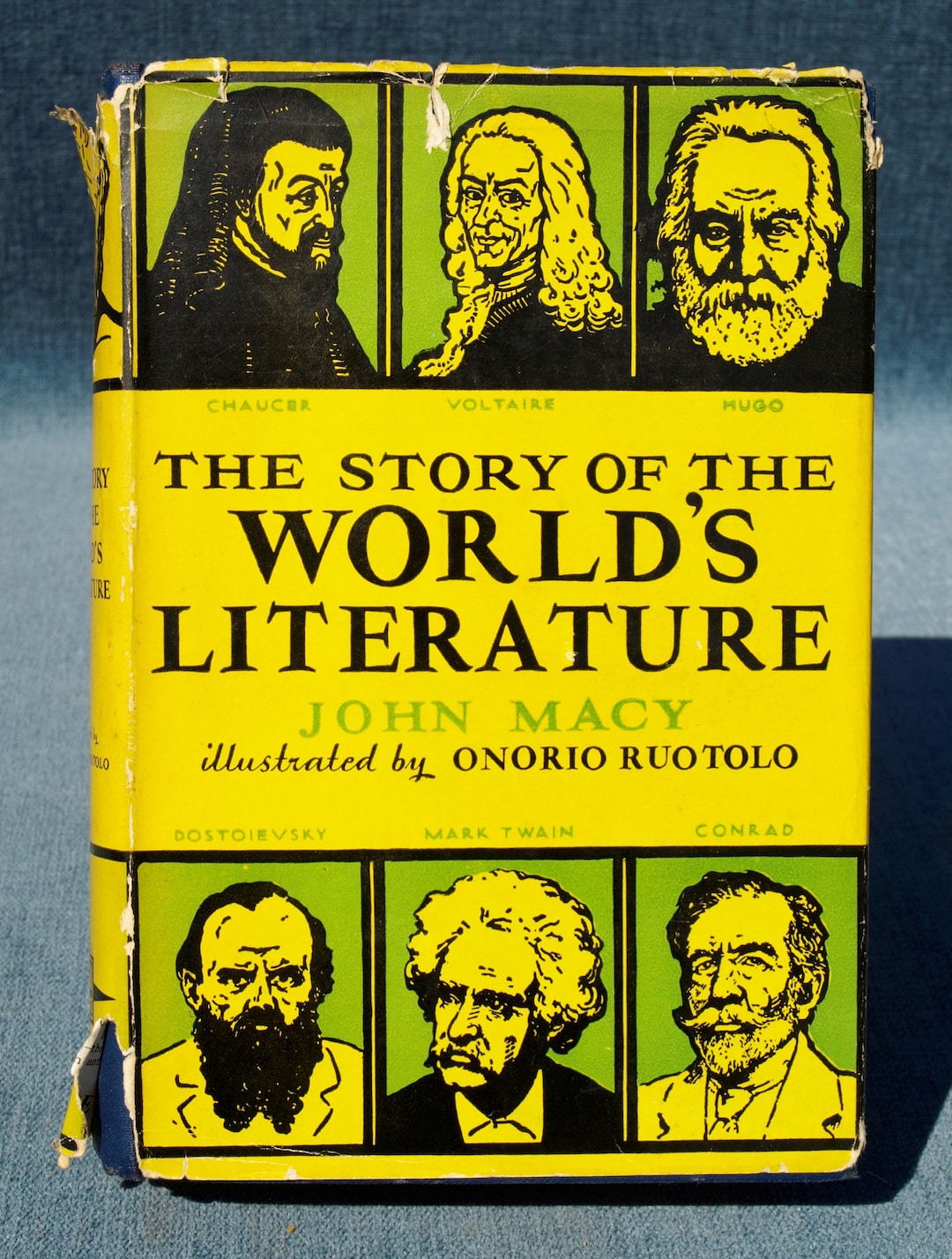 The Story of the World's Literature by John Macy Illustrated by Onorio ...