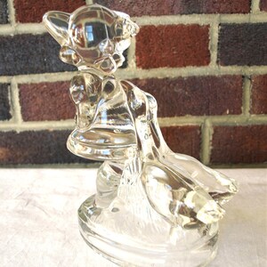Vintage L.E. Smith Clear Glass Girl With Geese Figurine Sculpture – 7. ...