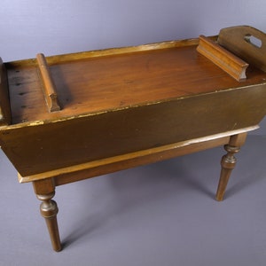 Antique Dough Box Table, Dough Box Circa 1800's W/ Base & Legs Added ...