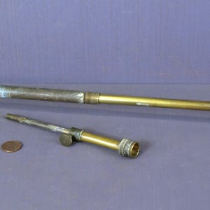 Antique 10 Brass Hinged Casement Window Opener / Stay PLUS Additional ...