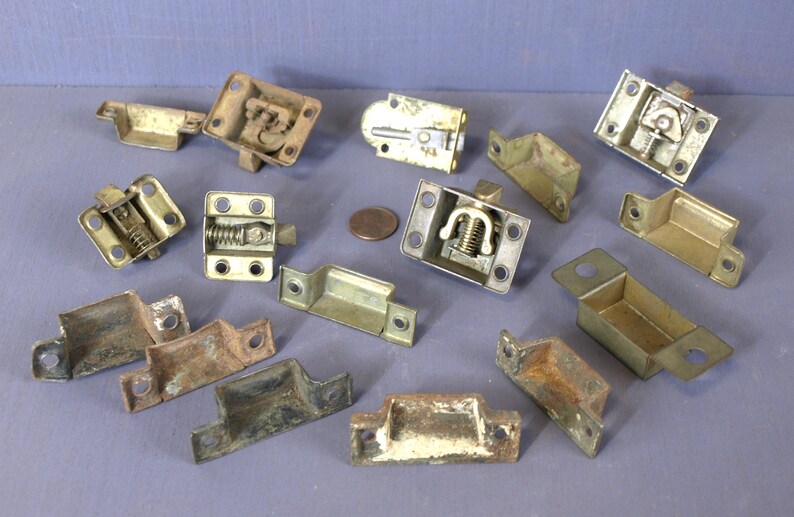 Vintage / Antique Transom Window Latches, 6 Assorted Latches W/ 10 ...
