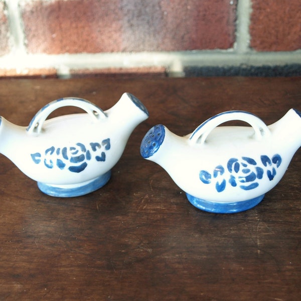 One Piece Salt Pepper Shakers - Etsy