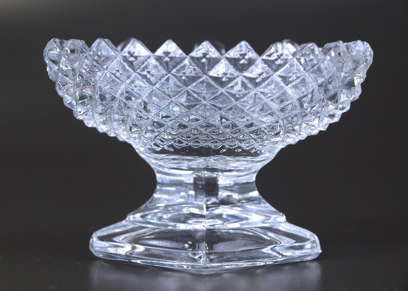 Antique Master Salt Cellar, EAPG - Circa 1850's - Westmoreland English ...