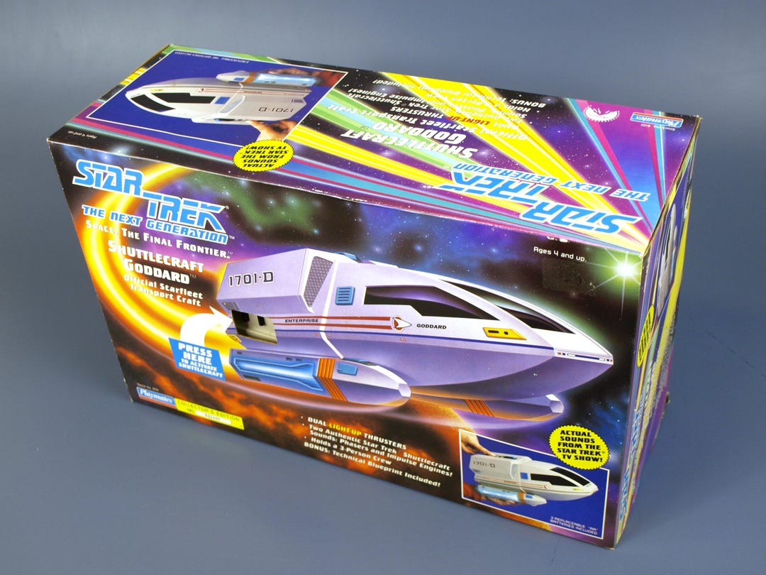 Star Trek the Next Generation Shuttlecraft Goddard, Official Starfleet ...