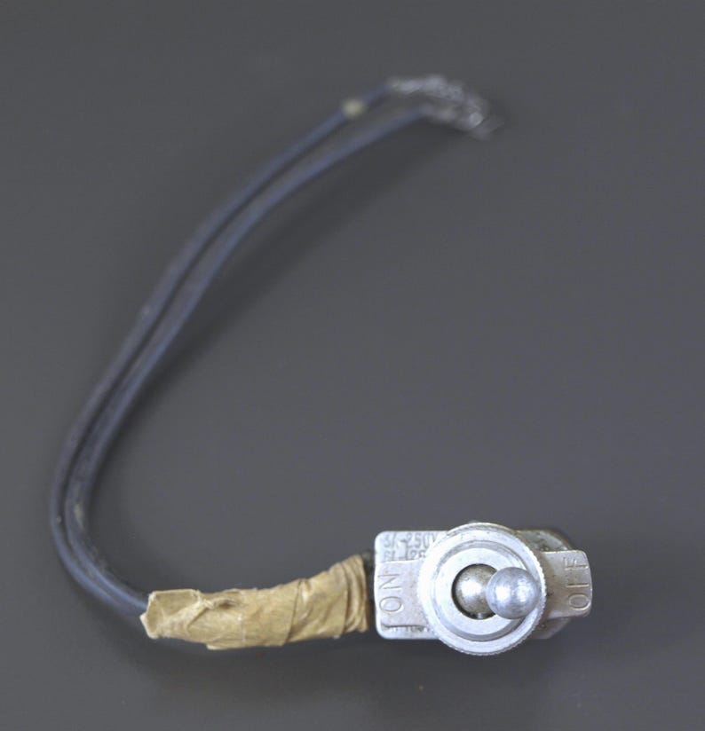 Vintage Leviton Toggle Switch & Push Button Rotary Switch and Carling ...