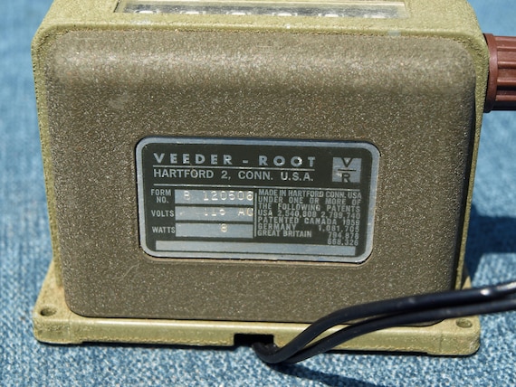 Veeder Root Electronic Counter Form No. B 120506 Volts 115 | Etsy