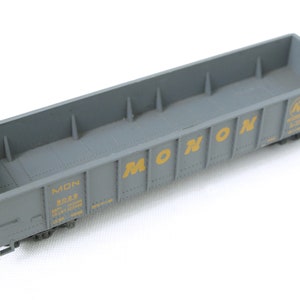 Vintage Model Trains, Mantua HO Scale Monon Gondola Car, Gray - Good+ ...