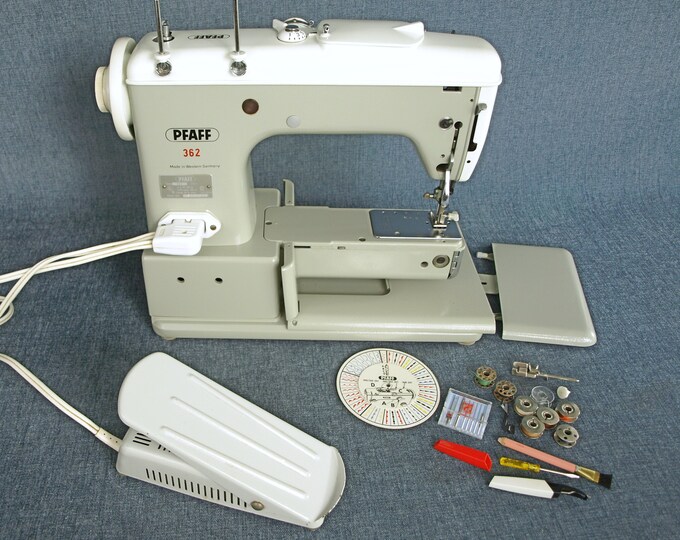 Vintage PFAFF Type 362 Sewing Machine Made in Western Germany With ...