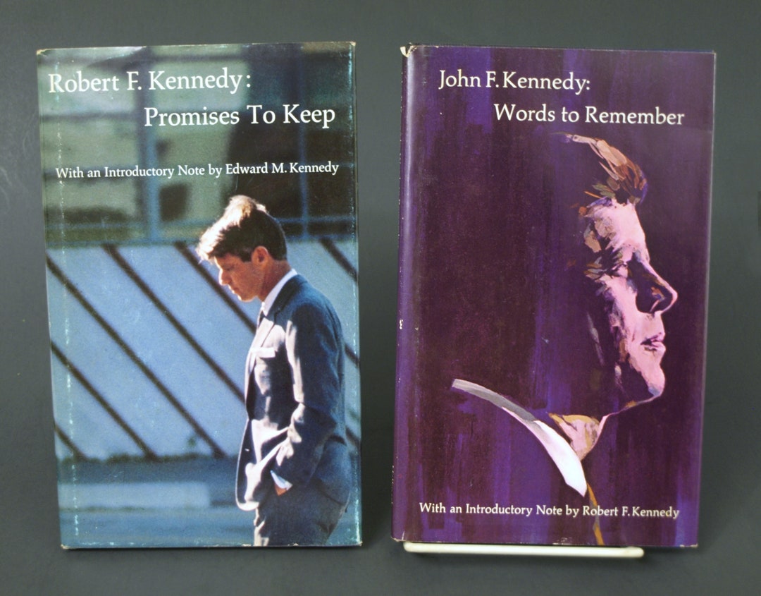 Vintage Robert F. Kennedy Promises to Keep and John F. Kennedy Words to ...