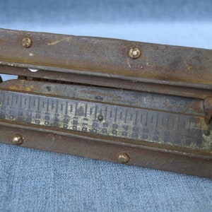 Antique Chatillon's Iron Clad Hanging Weight Scale Serial 34 H W/ 200 ...