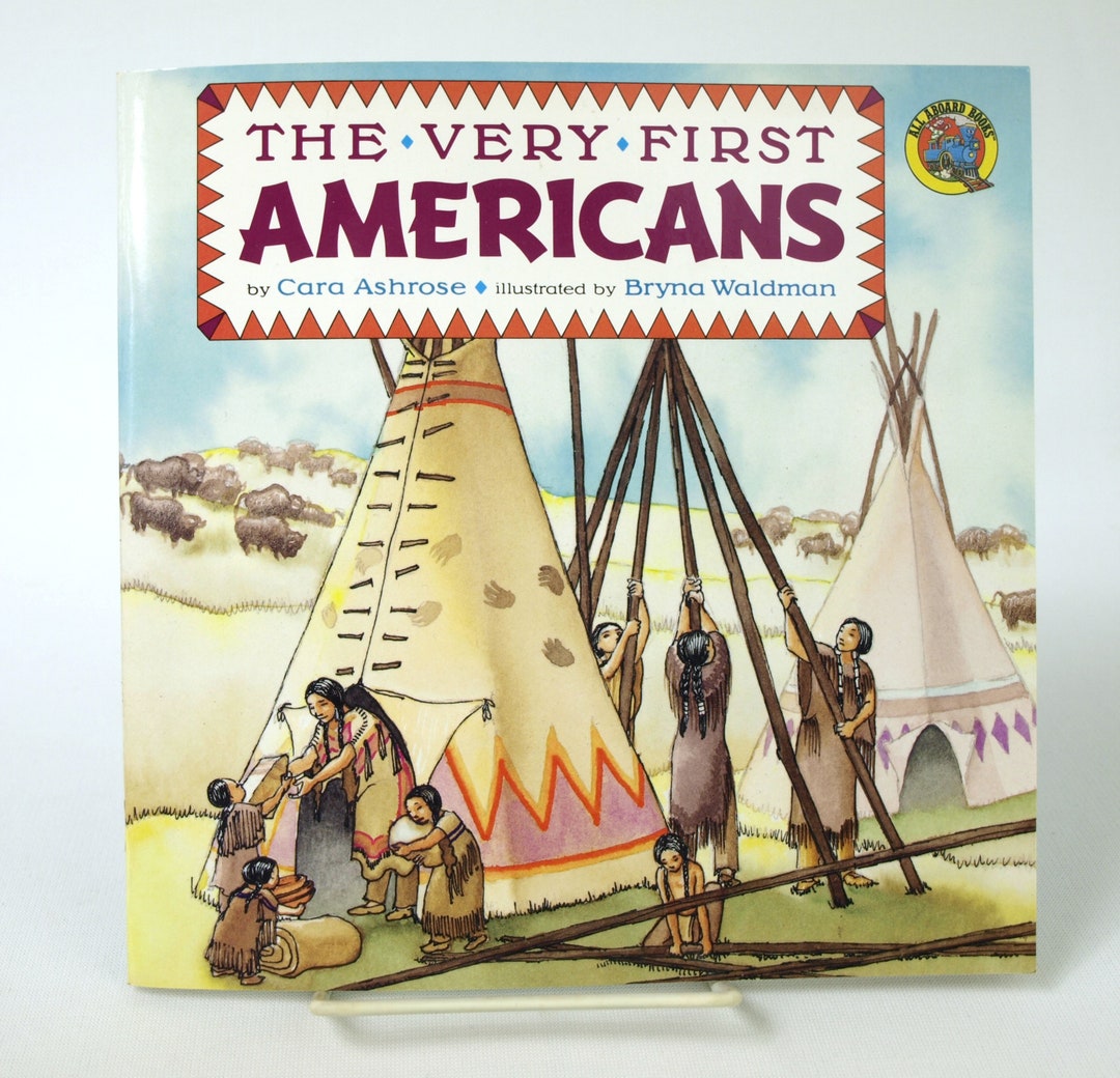 Vintage Childrens Book, "the Very First Americans" by Cara Ashrose ...