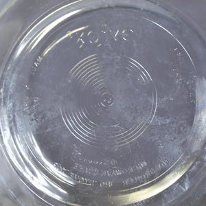 Vintage Glass Mixing Bowls, Set of 2 Nested in Graduated Sizes One ...