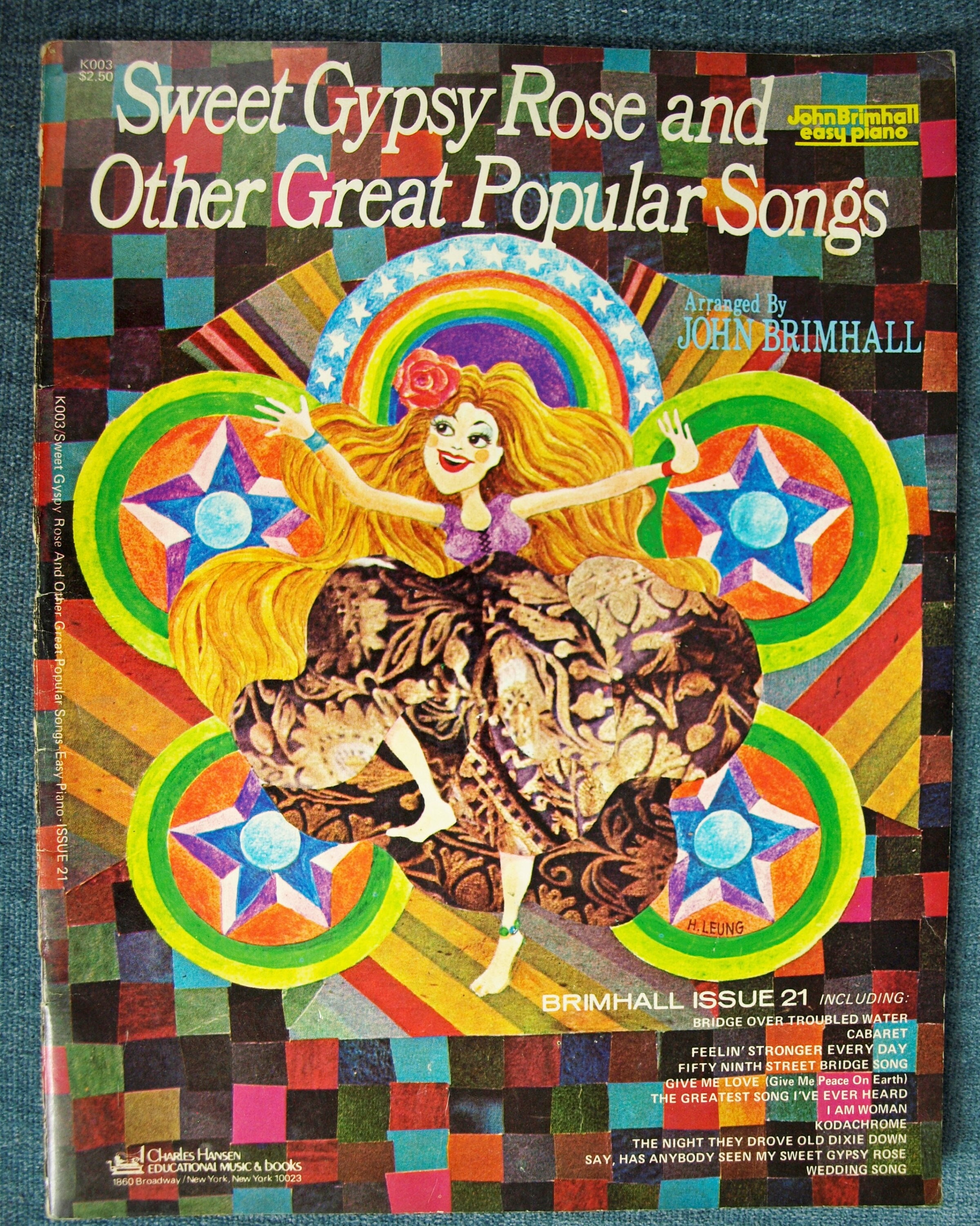 Sweet Gypsy Rose and Other Great Popular Song 1973 Sheet Music - Etsy ...