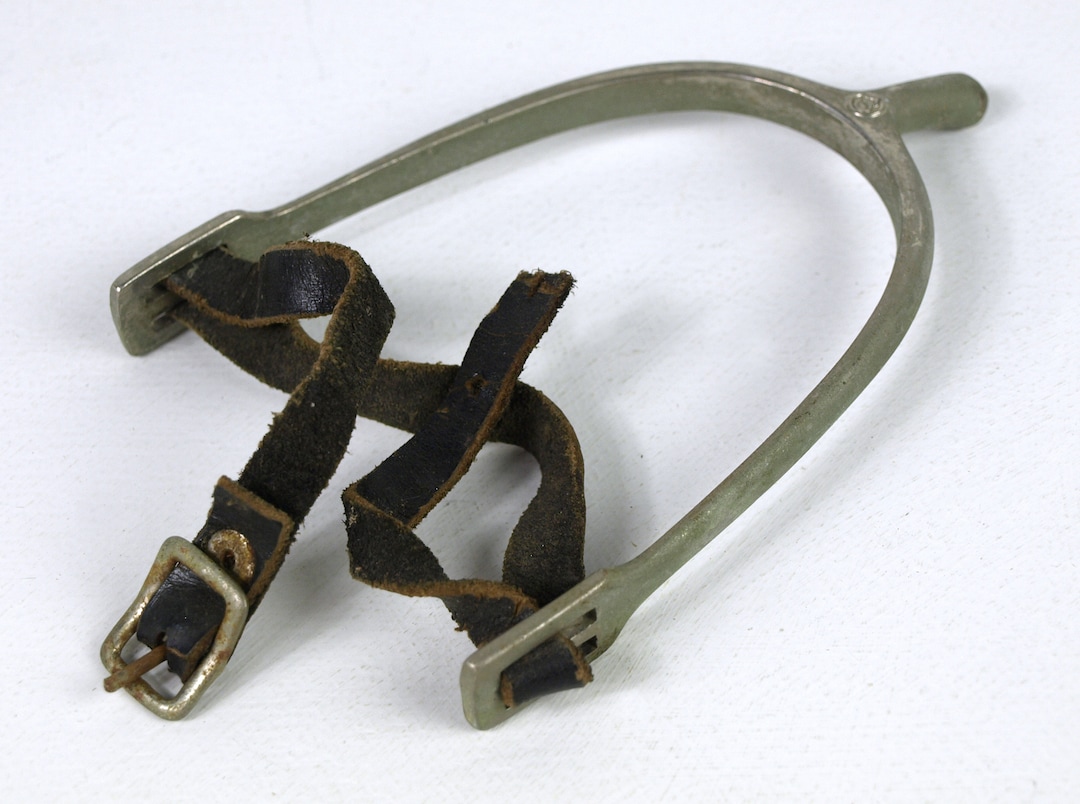 Vintage Traditional Ladies English Spur W/ Leather Strap - One Spur ...