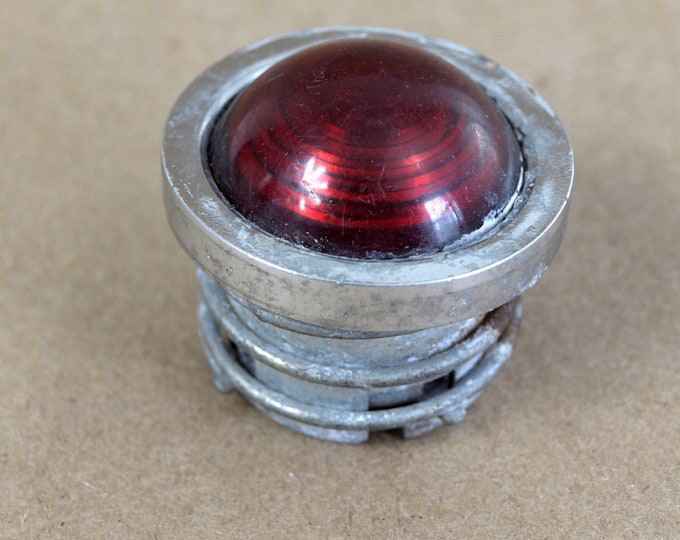 Vintage Indicator Light 1.5" in Diameter With Chrome Surround Unknown ...