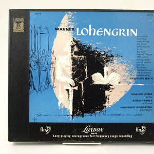 Vintage Boxed LP Set, "lohengrin" by Wagner - Performance Recording ...