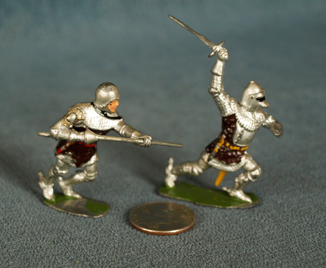 Vintage Britians Ltd England Attacking Herald Serie Mideval Knight in ...