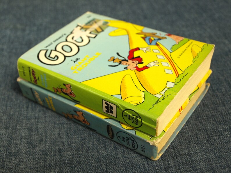 Walt Disney's Goofy in Giant Trouble 1968 Big Little Books - 39 Cent ...