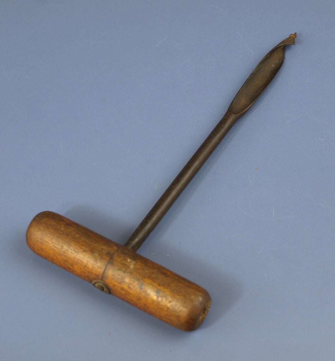 Antique Gimlet Pilot Hole Starter Auger Bit Primitive Woodworking Screw ...