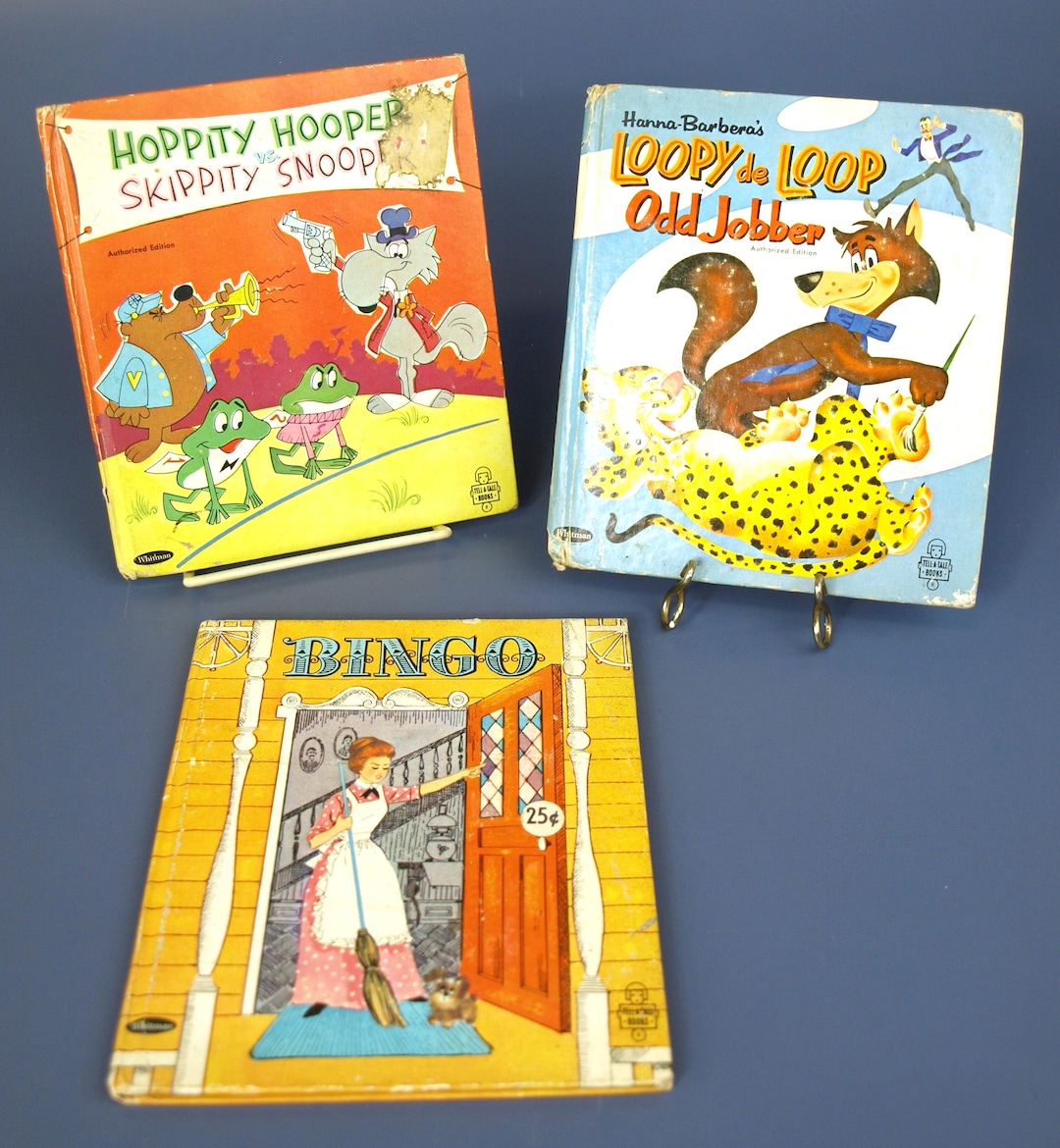 Vintage 1966 Bingo by Daphne Hogstrum, Hoppity Hooper Vs Skippity ...