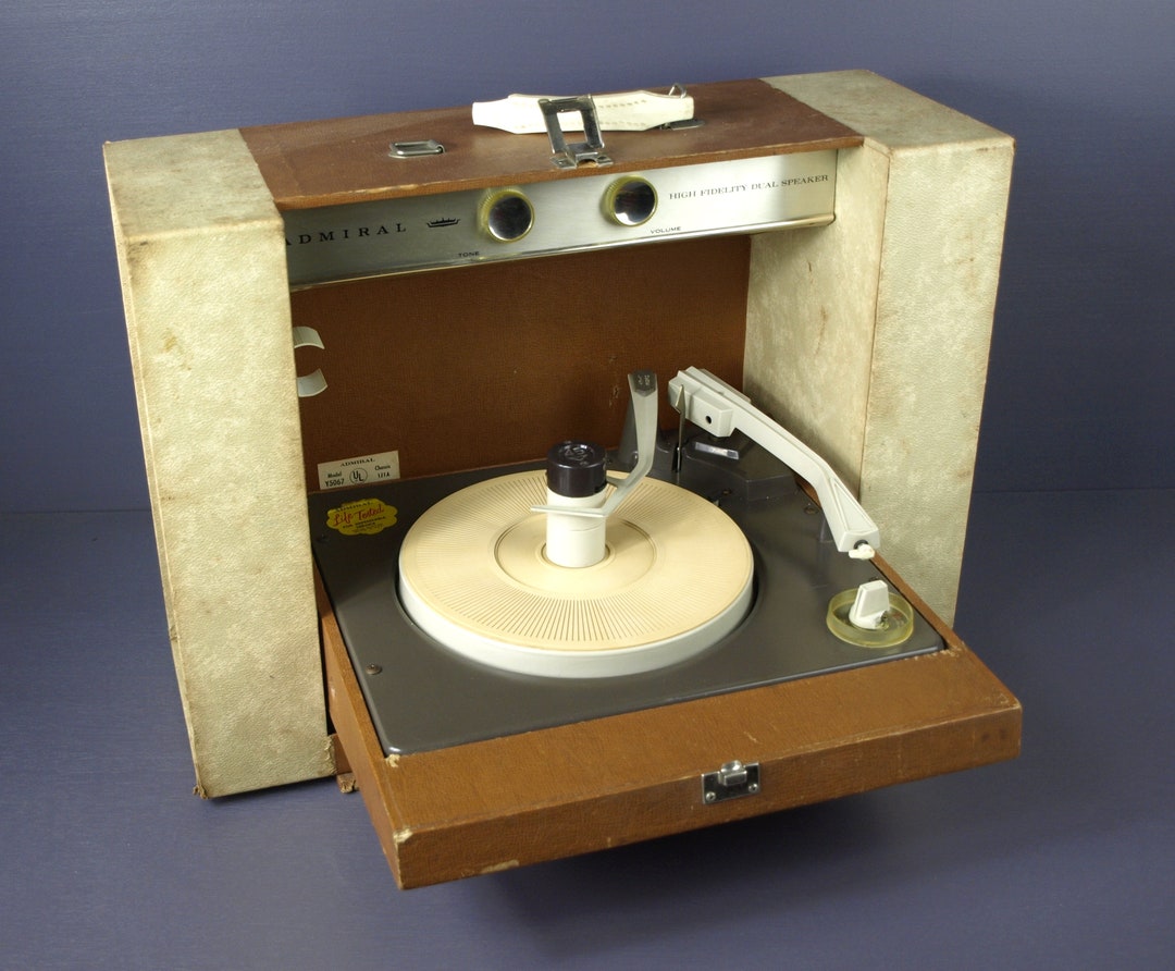 Vintage Admiral Turn Table Record Player Phonograph Model No. Y5067 ...