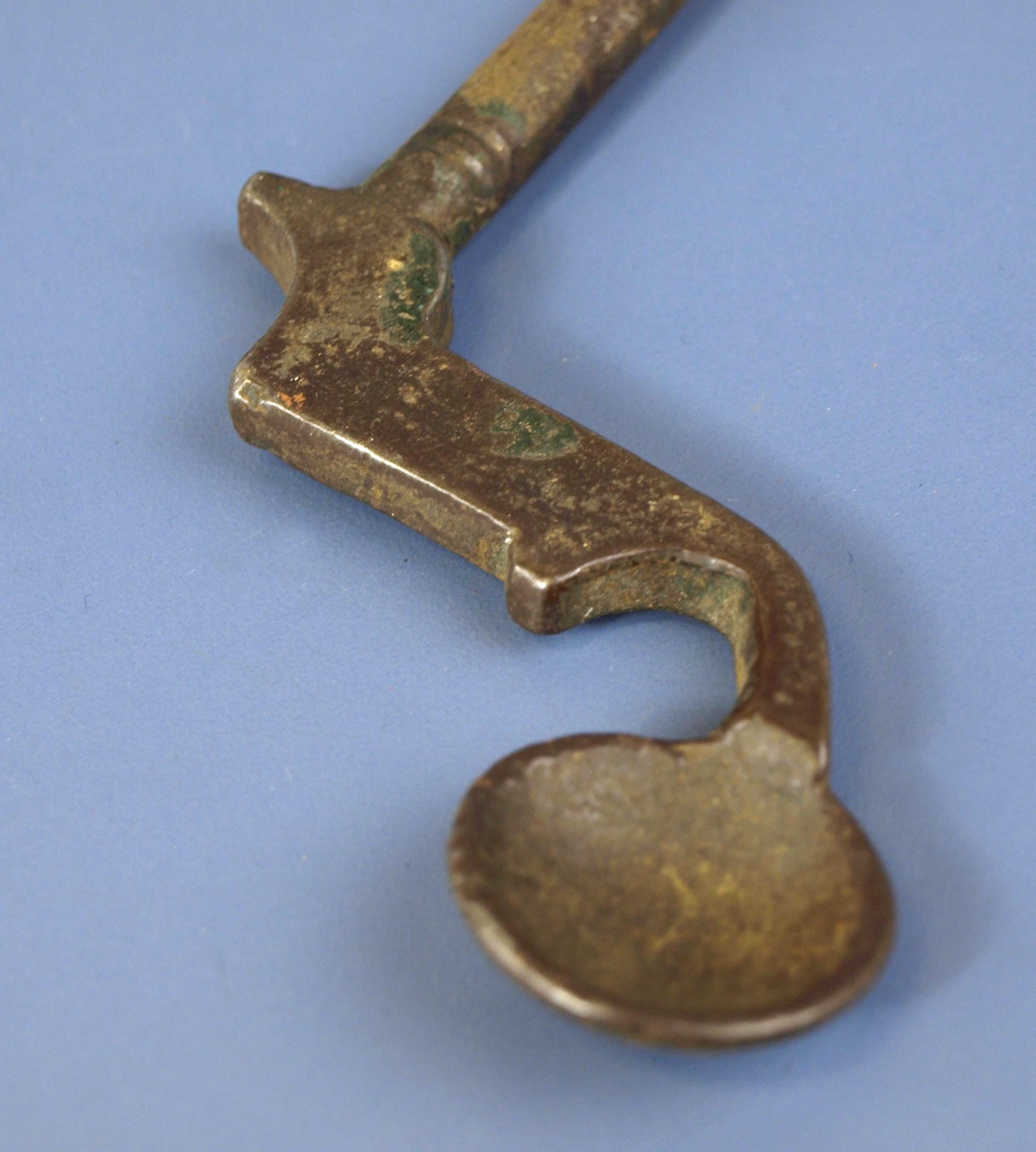 Antique Primitive Hand Forged Iron Paddle / Spoon Latch for Doors - Etsy