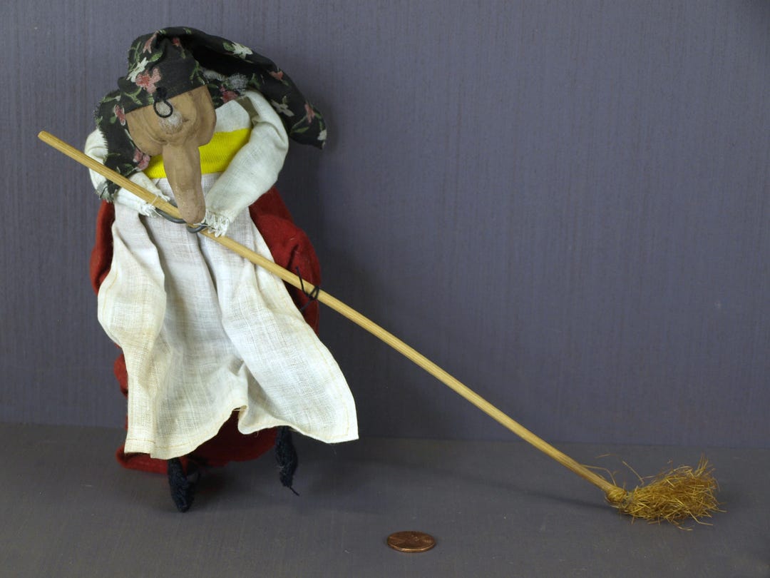 Vintage Scandinavian Mathilda the Kitchen Witch, Circa 1970's - Baba ...