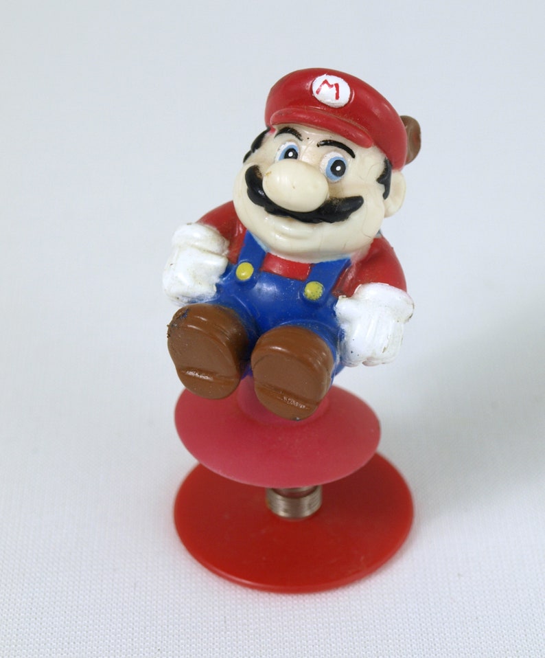 Vintage Nintendo Mario Spring Loaded Pop-up Toy Circa 1989 - Etsy