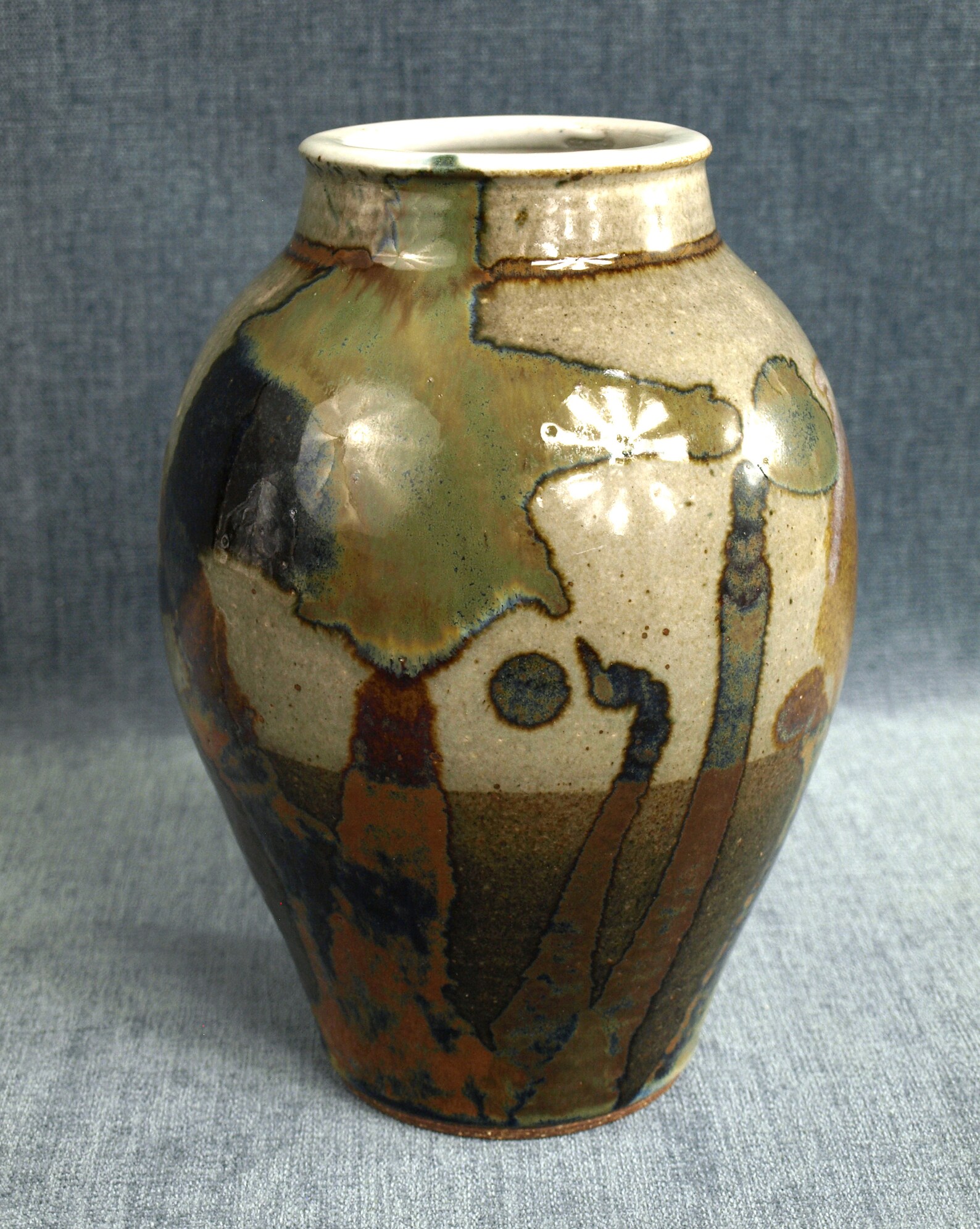 Vintage SINCLAIR ASHLEY Vase Fine Art Pottery Near Mint | Etsy