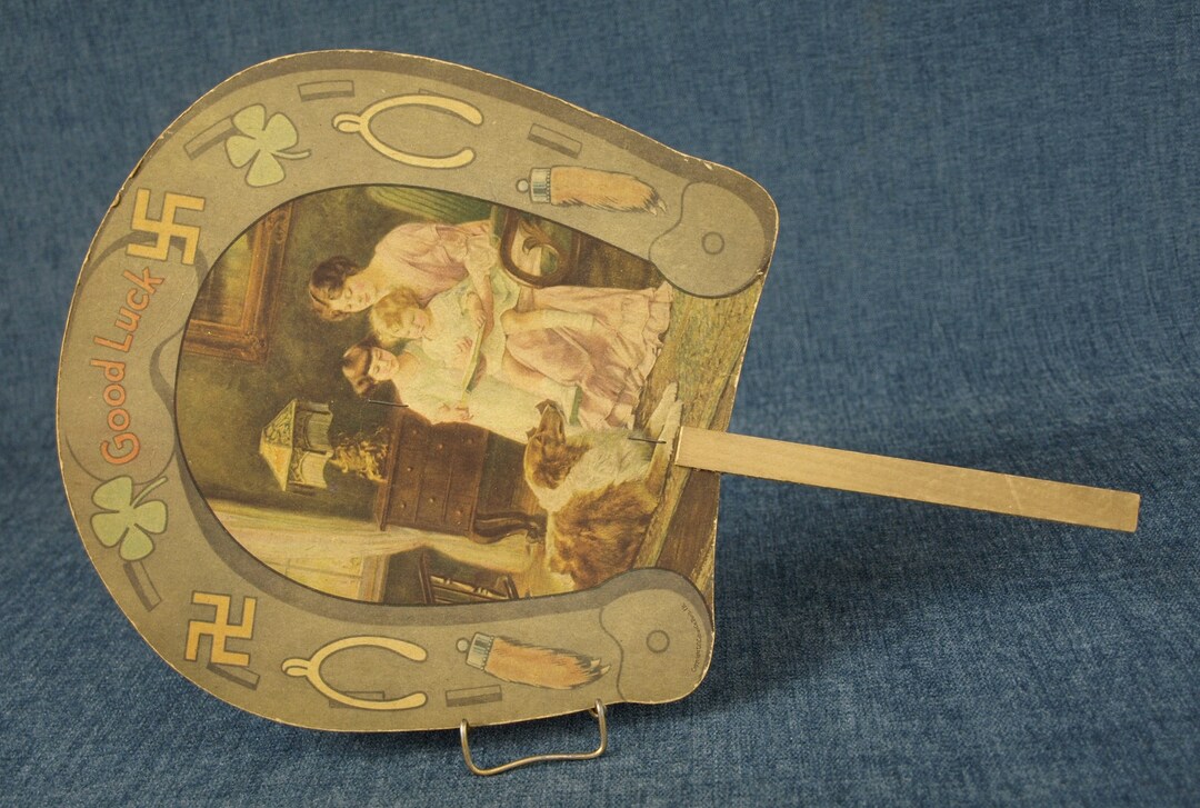 Antique U. O. Colson Co Paris Illinois Good Luck Charms Advertising ...