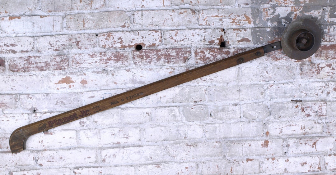 Vintage Planet Jr. No. 2 Edger Garden Tool Flower Bed / Yard Edging ...