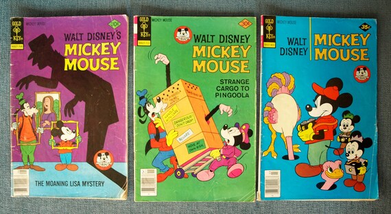 Vintage Walt Disney Mickey Mouse Gold Key Comics No. 174 | Etsy