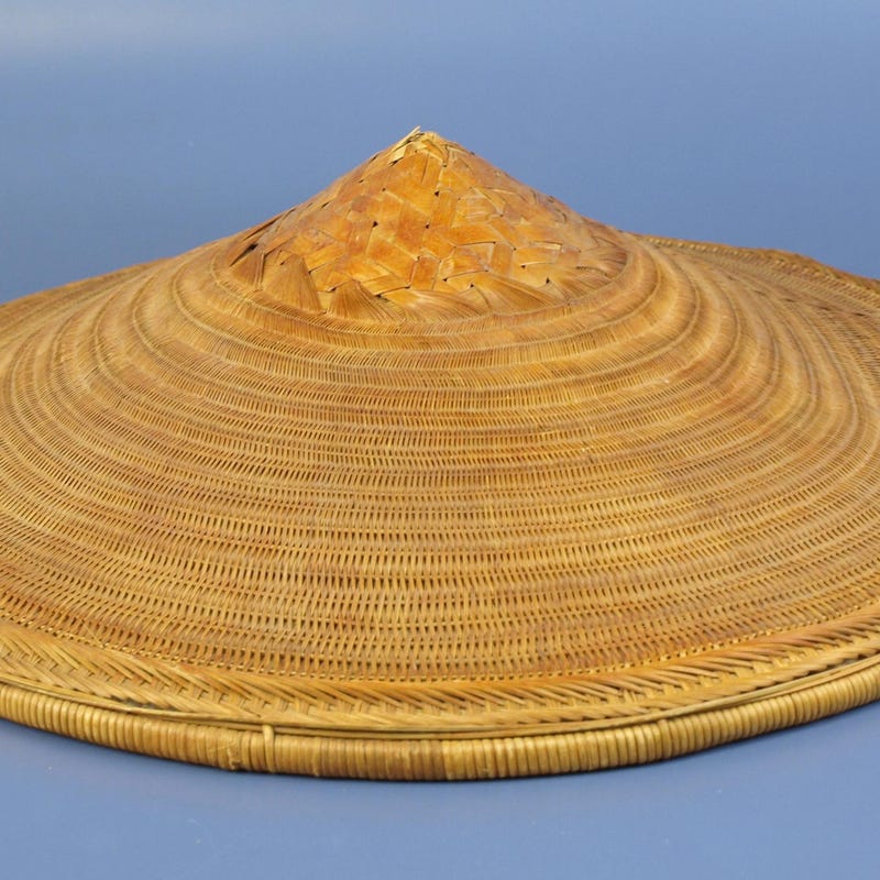 Asian Rice Hat - Etsy