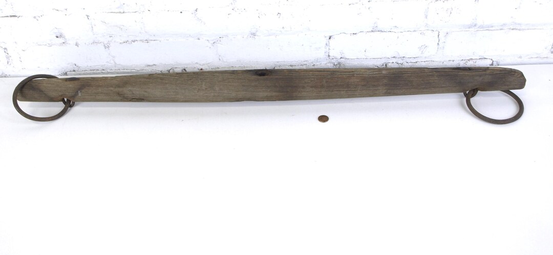 Antique Wooden Single Tree Yoke / Swingletree for Oxen or Horses - 31 ...