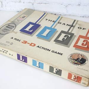 The Game of LIFE in Original Box - 100th Anniversary Game #4000, Circa ...
